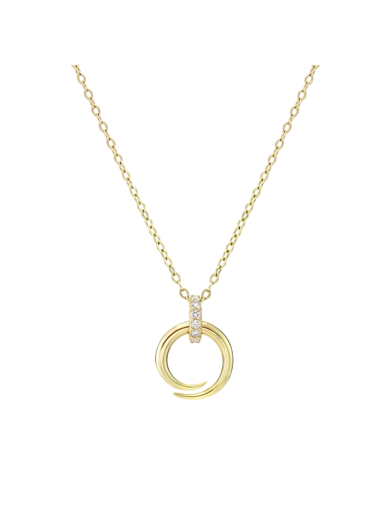 Toro horn loop pendant by Dinny Hall | Finematter