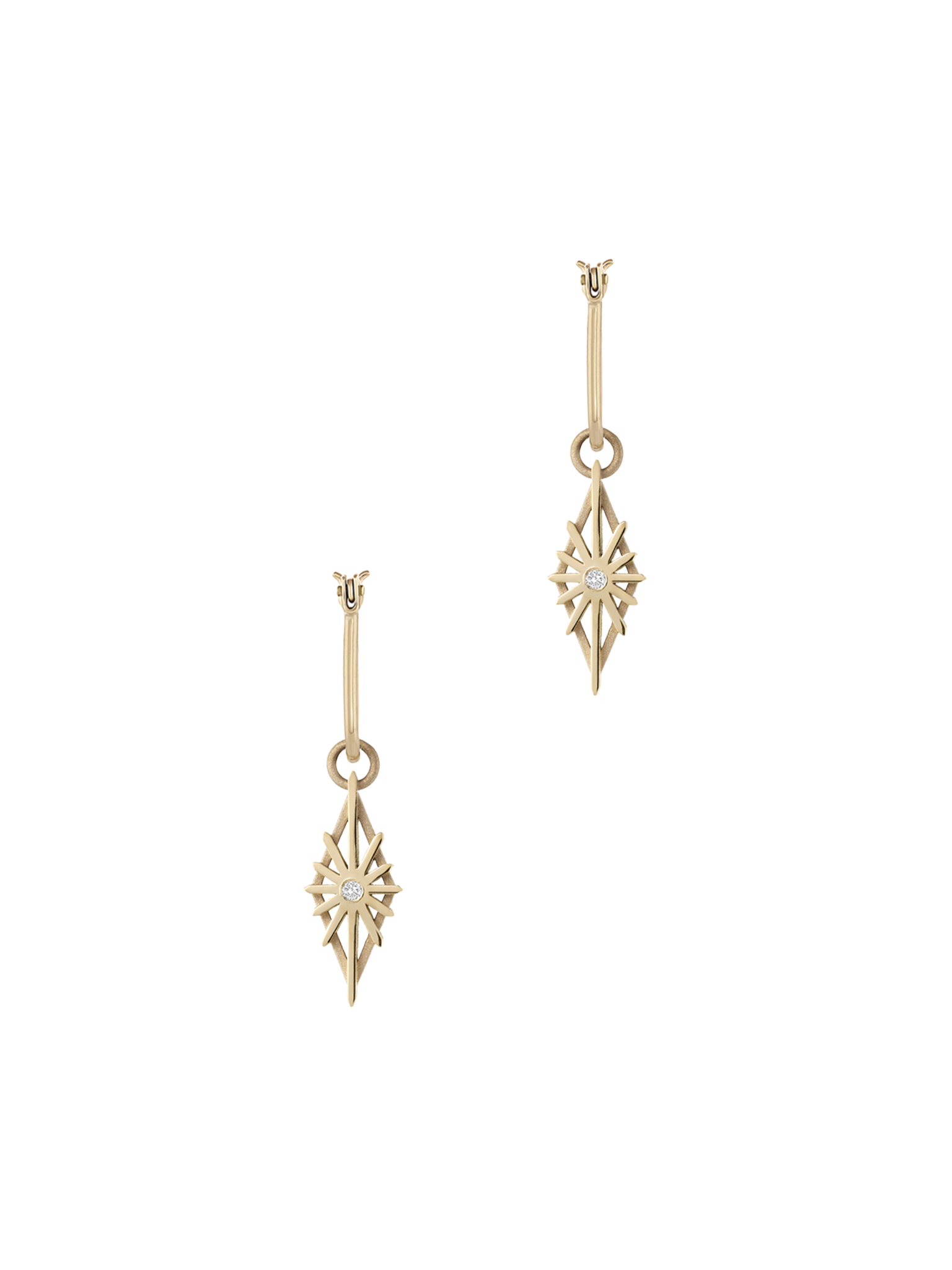 Rhombus earring by EMBLM Fine Jewelry | Finematter