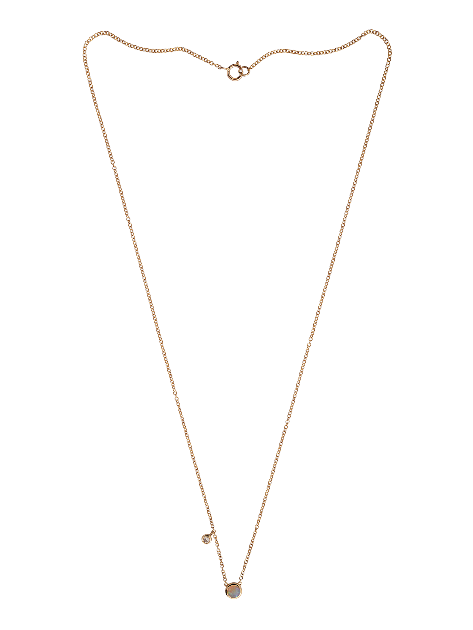 Moon / shadow necklace by FADE TO BLACK STUDIO | Finematter