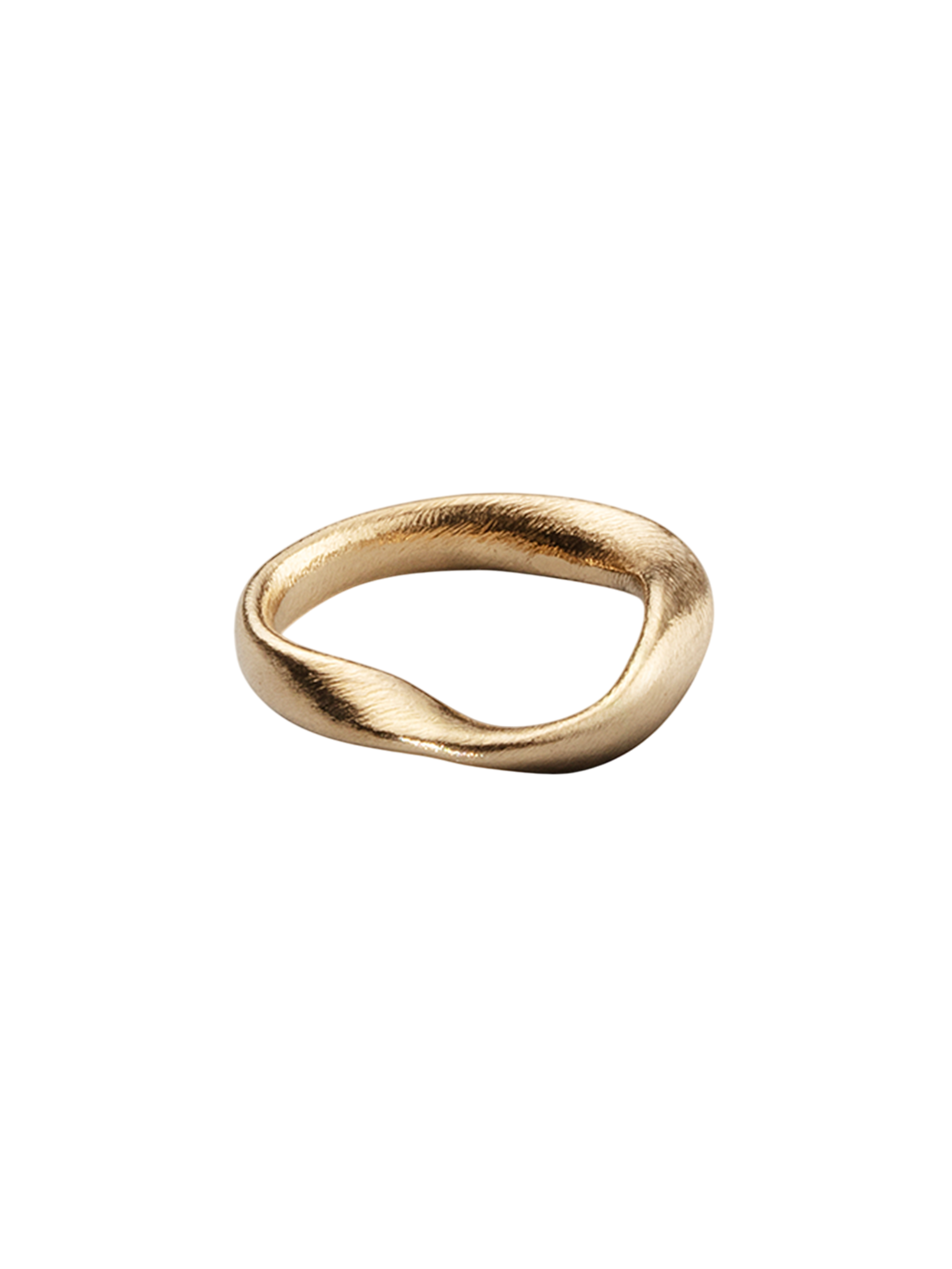Flair ring no.1a wedding ring in 18 kt. gold by Kristine Algreen Fine ...