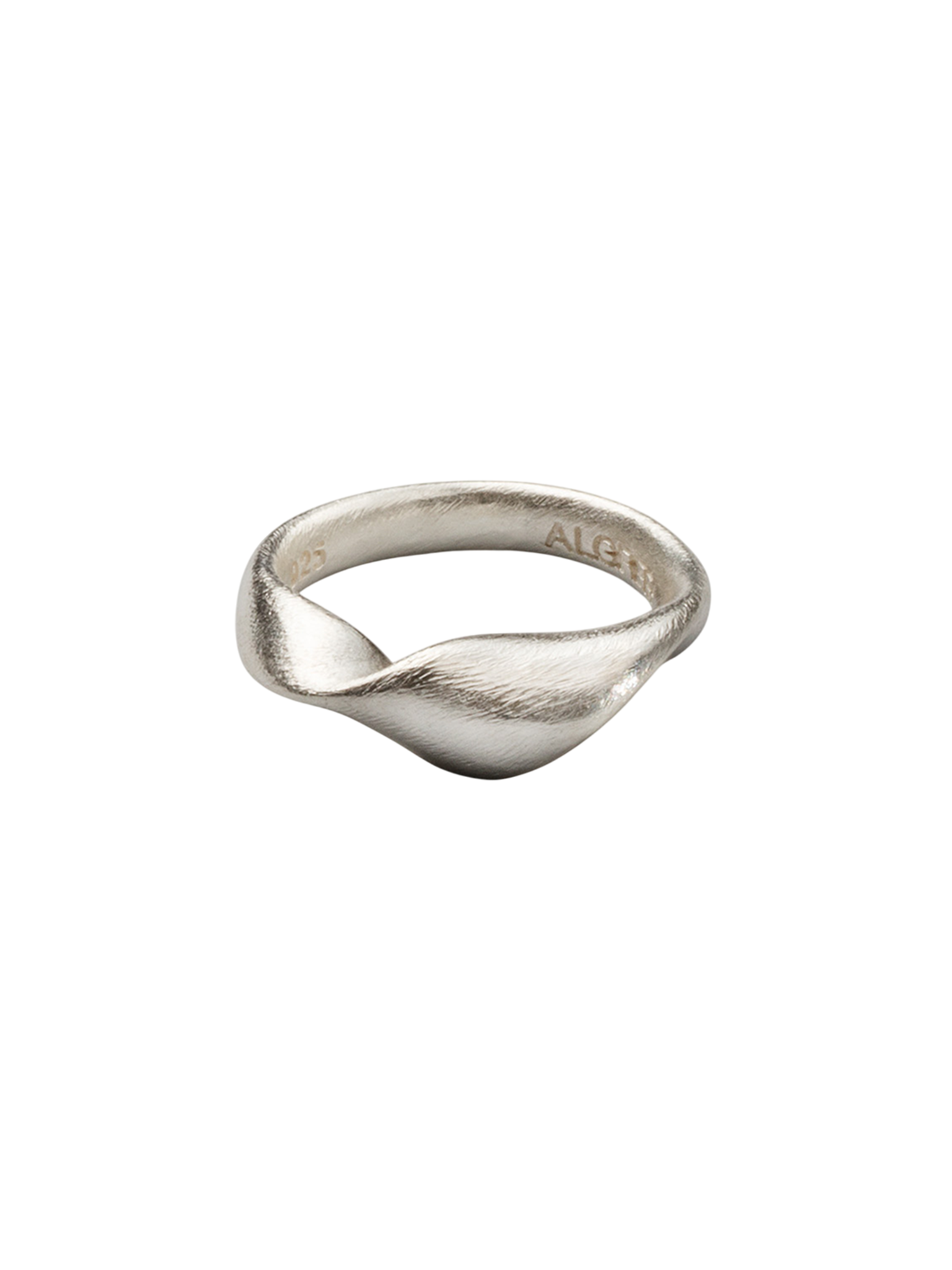 Flair ring no.1b version 2 sterling silver by Kristine Algreen Fine ...