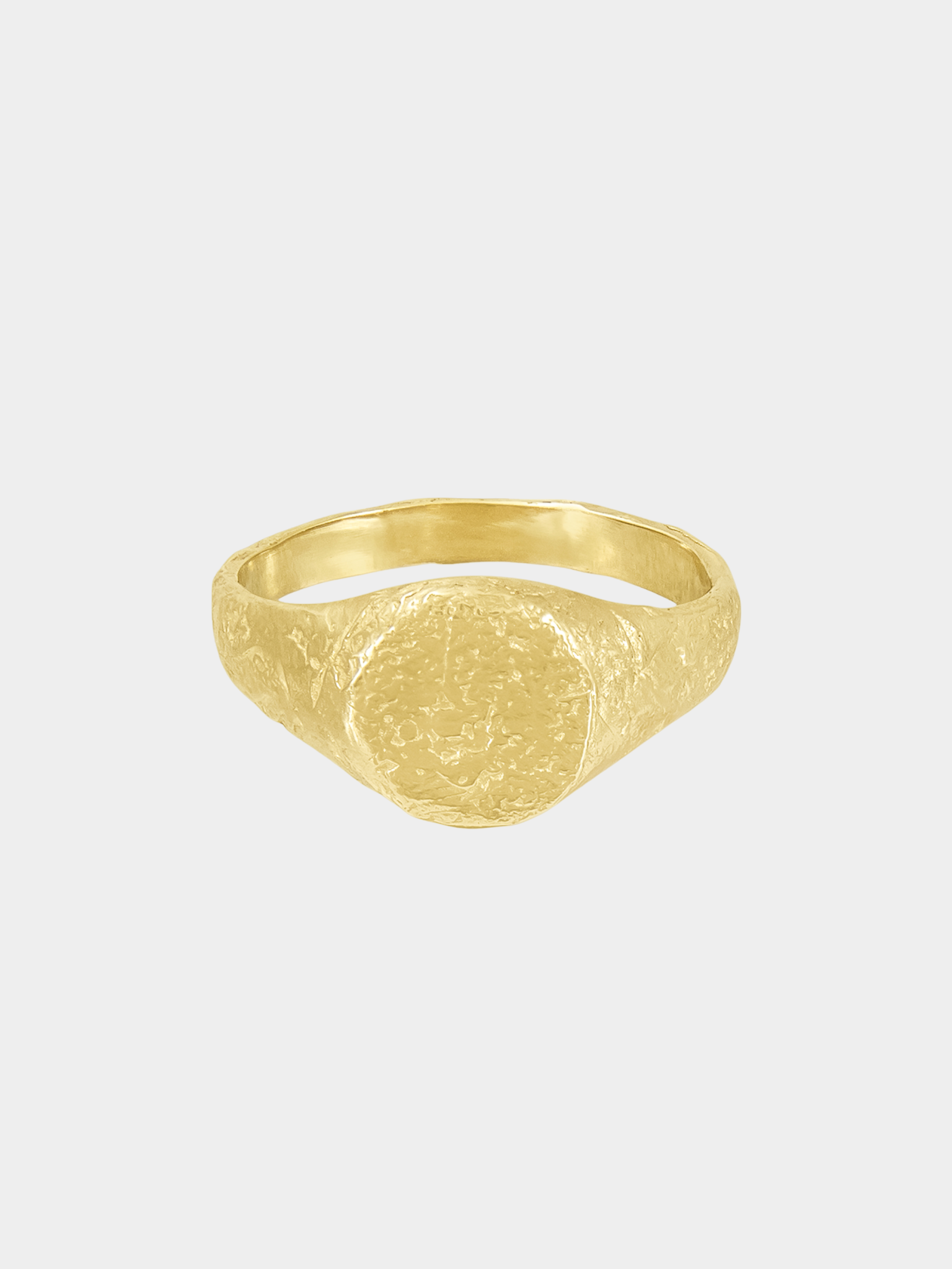 Small organic signet ring by Natalie Perry Jewellery | Finematter