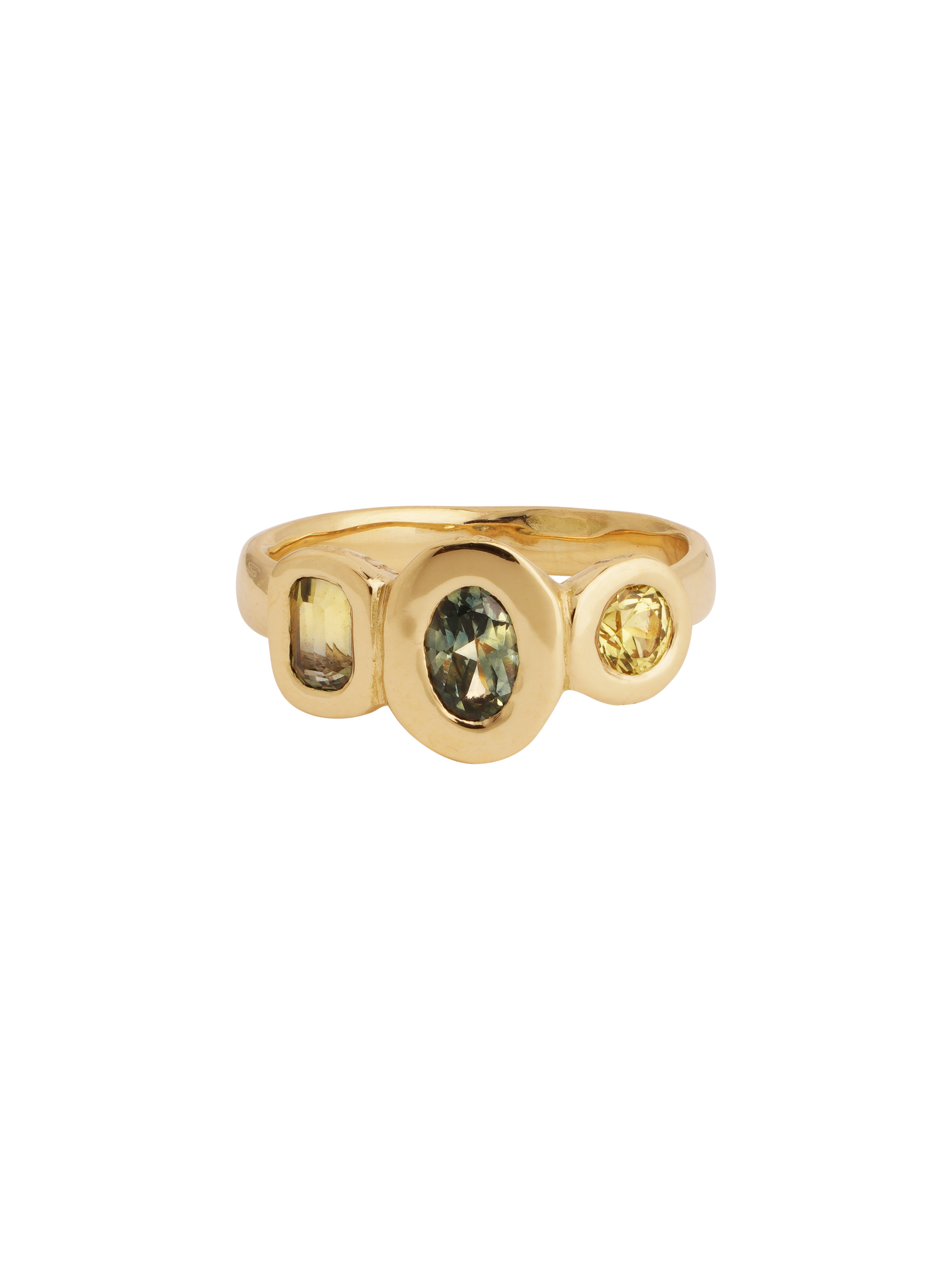 Stepping stones ring by Olivia Ware | Finematter