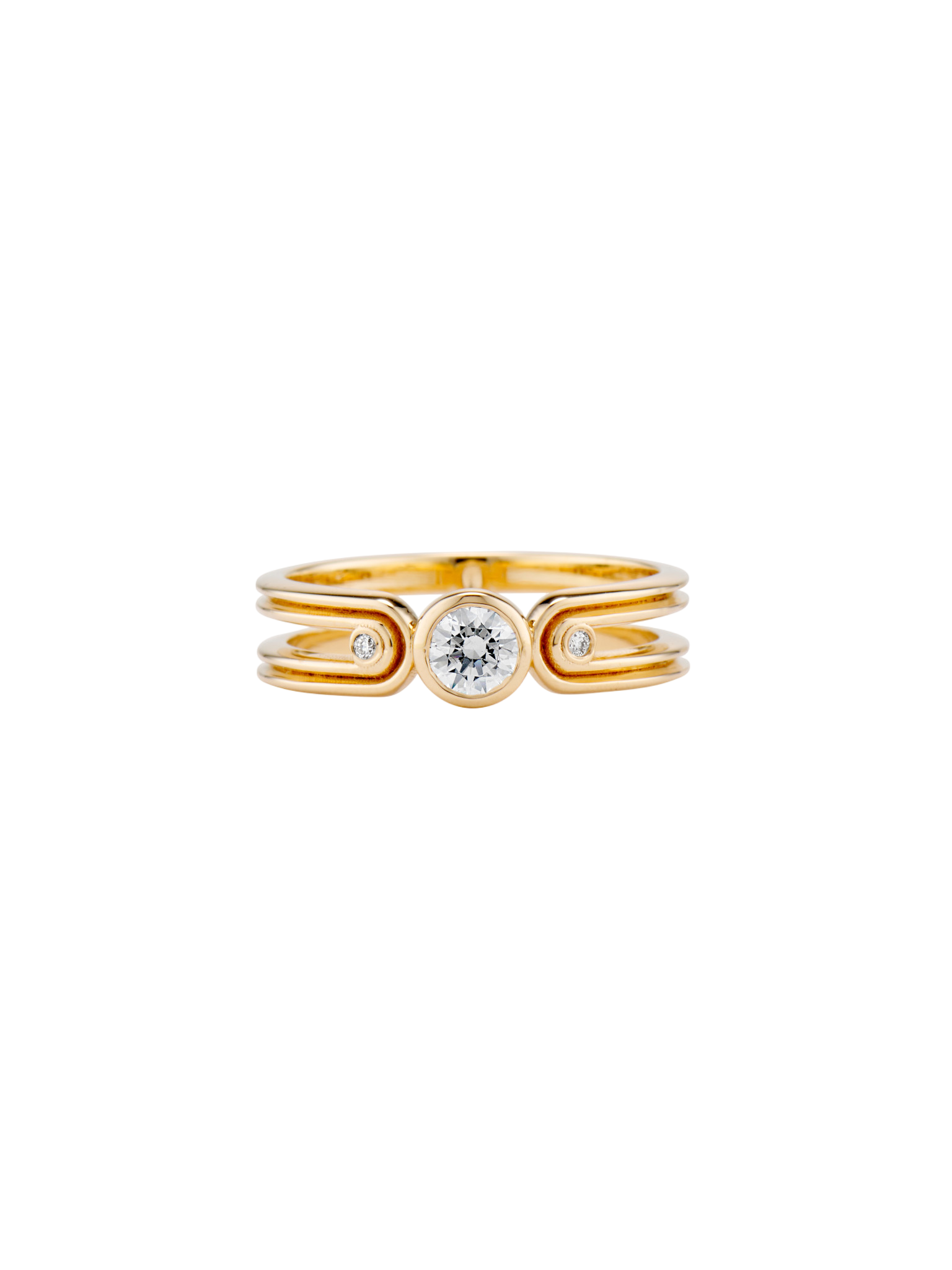 Gravitational pull ring by Sandy Rubin | Finematter